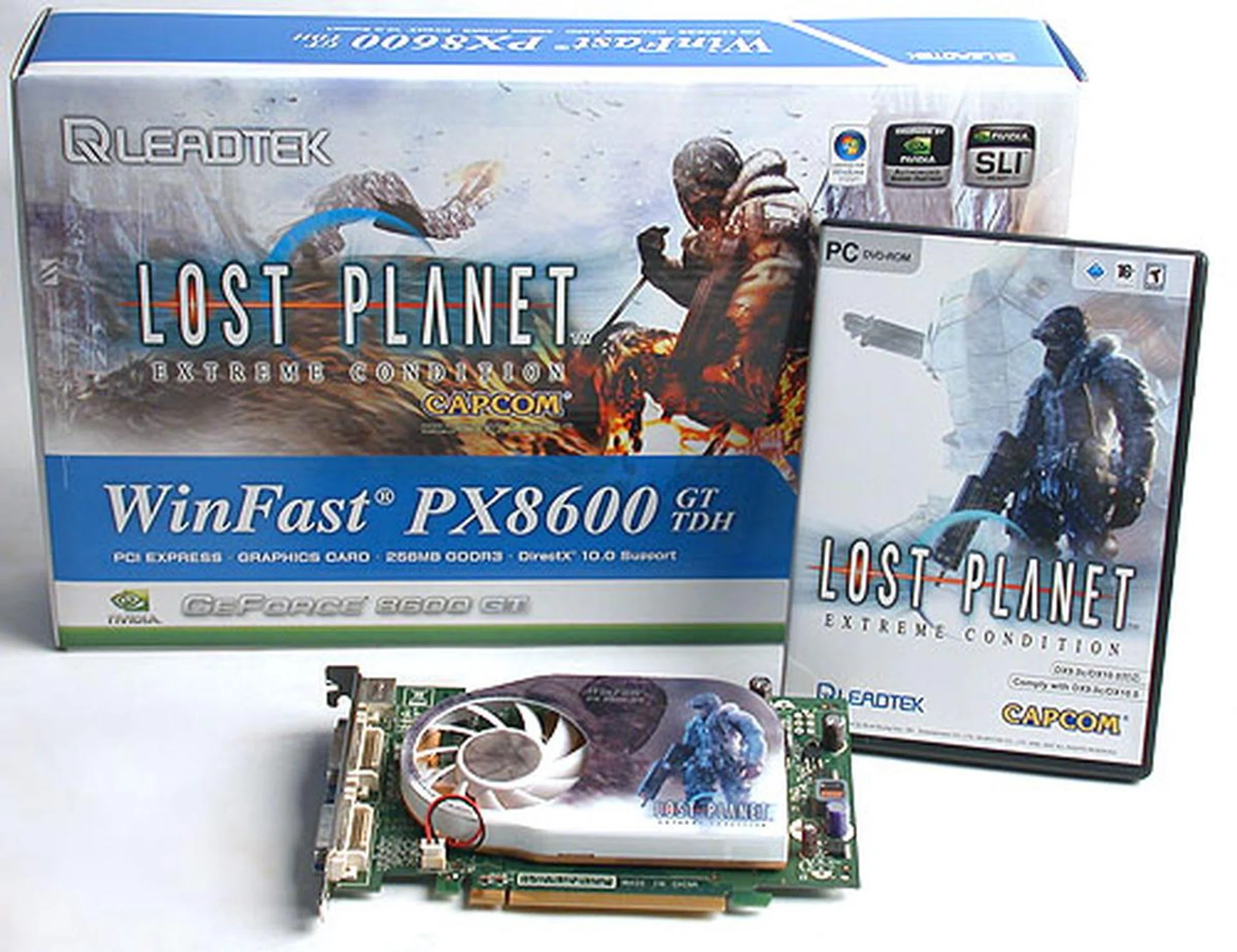 Leadtek WinFast PX8600GT TDH 256MB (Lost Planet Edition) | HardwareZone ...