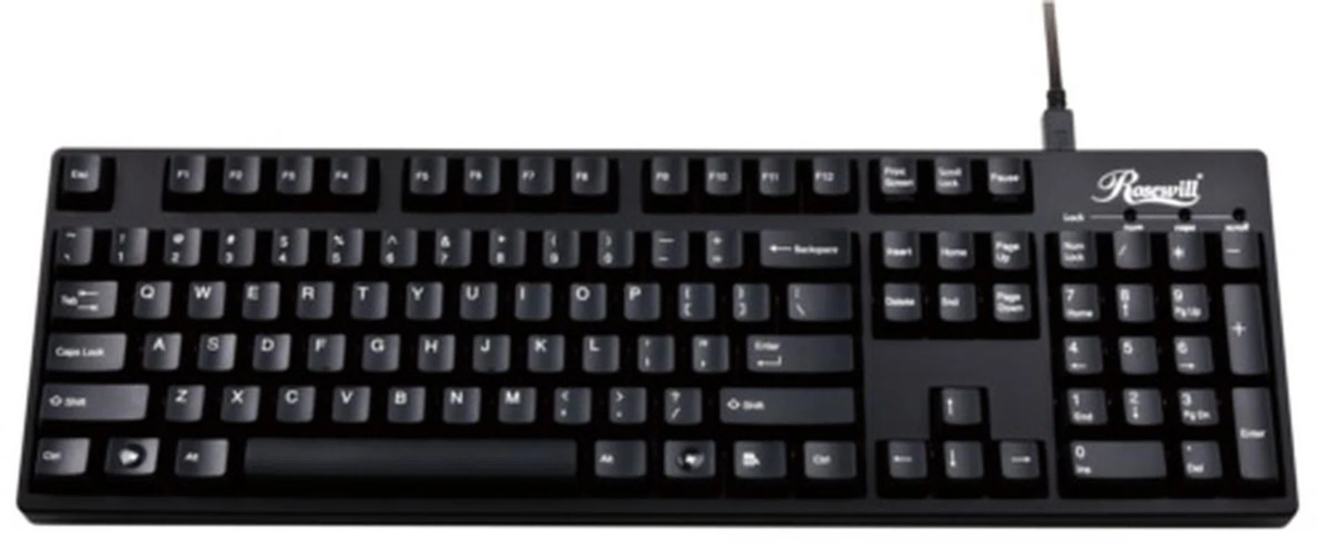 First Looks: Rosewill RK-9000BL Mechanical Keyboard | HardwareZone ...