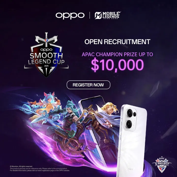 OPPO continues partnership with MLBB, announces Smooth Legend Cup ...