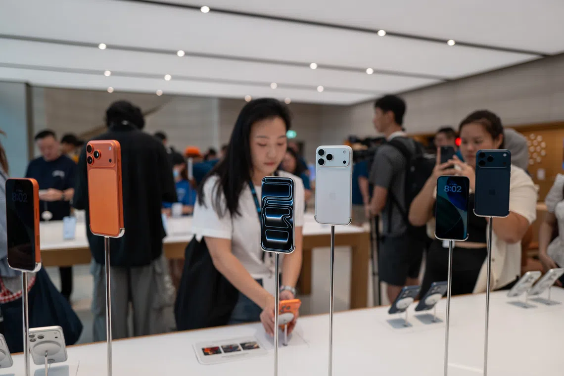 iPhone 17 series launch in Singapore draws early morning queues ...