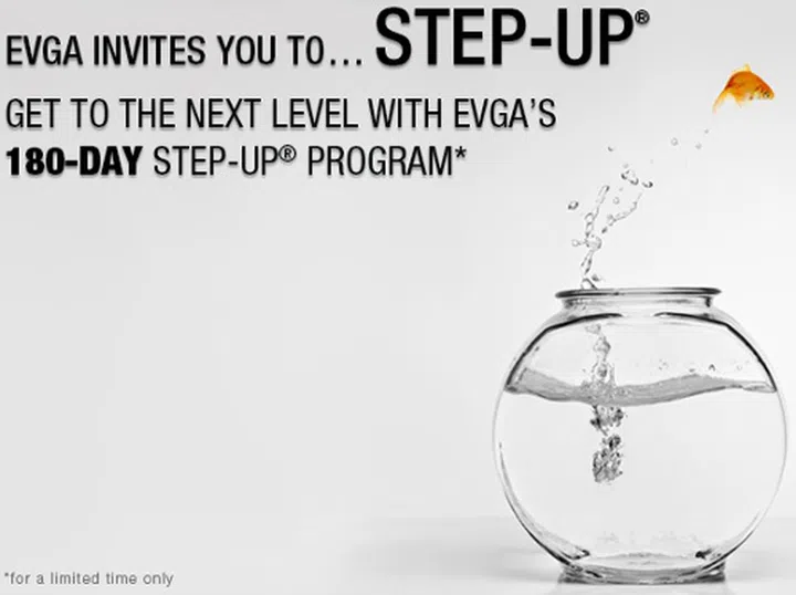 EVGA Step-Up Program's Promotion Period Doubled to 180 Days ...