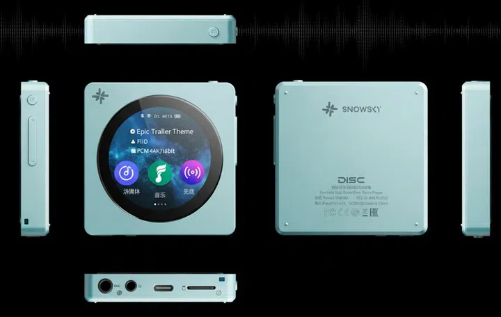 Fiio’s Snowsky Disc DAP is a throwback to the portable CD players of ...