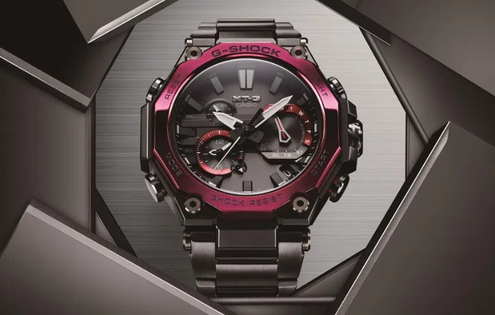 Casio's new G-Shock MTG-B2000 features a monocoque carbon case ...