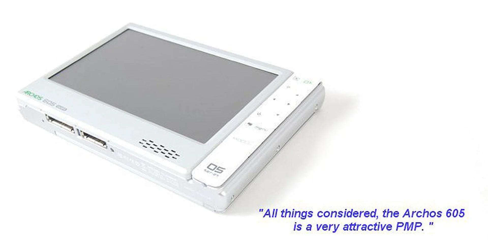 First Looks: Archos 605 Wi-Fi Portable Media Player | HardwareZone ...