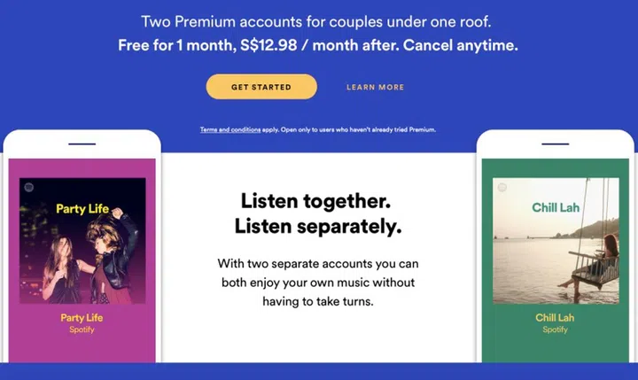 Spotify launches Premium Duo subscription plan for couples ...