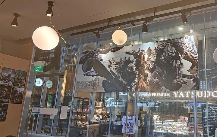Lunch at Monster Hunter x Japan Rail Cafe, an intricate collab made ...