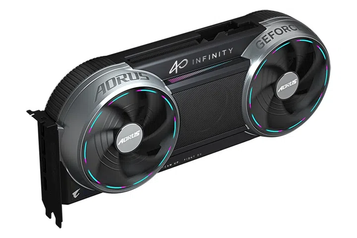Gigabyte Aorus RTX 5090 Infinity graphics card | HardwareZone Singapore