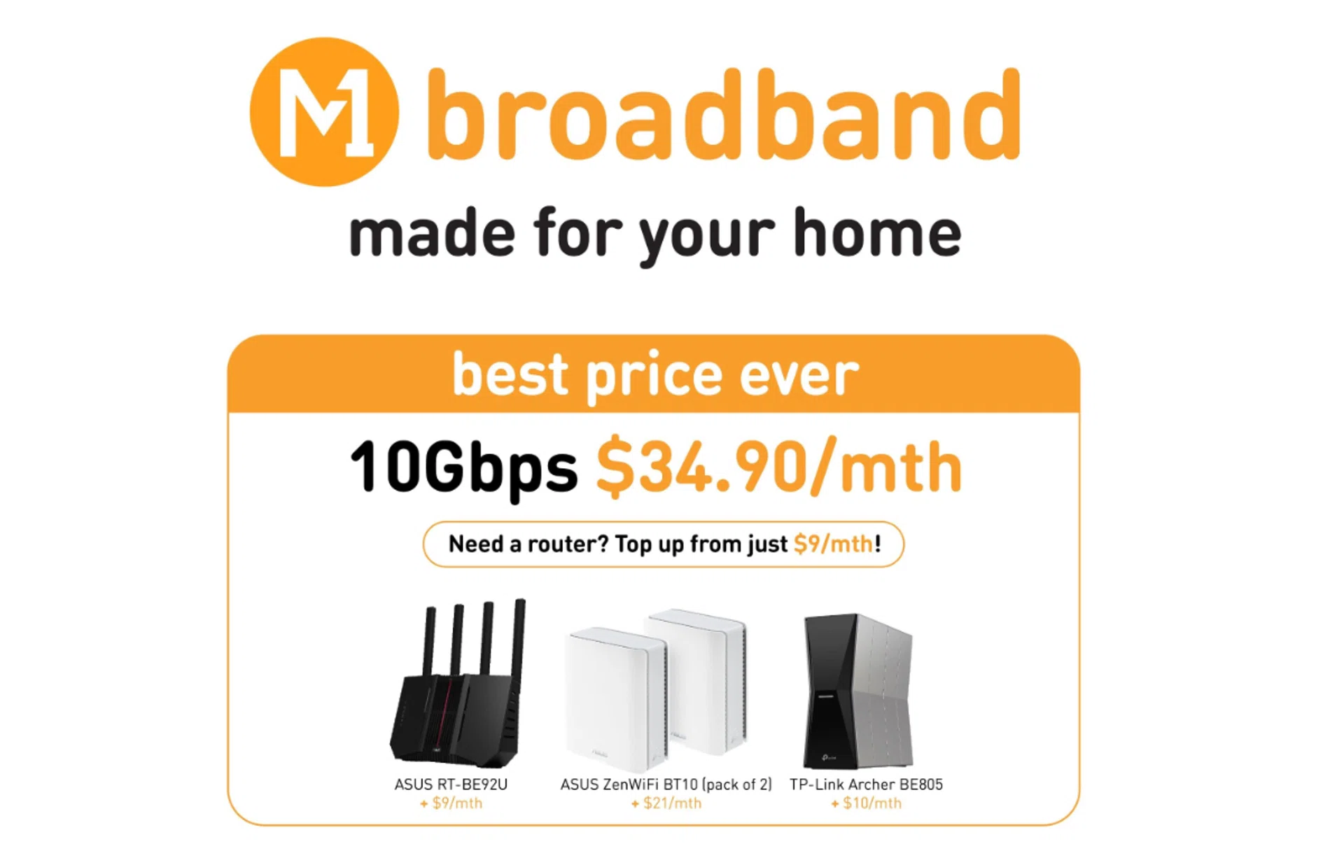 M1 refreshes its 10Gbps fibre broadband plan with new pricing and ...