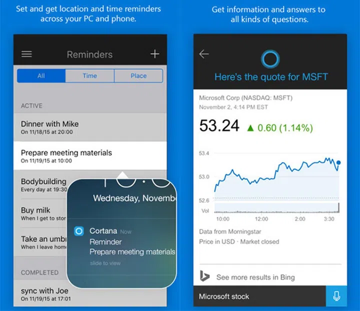Microsoft’s Cortana is now on iOS and Android | HardwareZone Singapore
