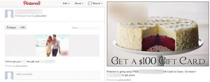 Survey Scammers Now Targetting Pinterest | HardwareZone Singapore