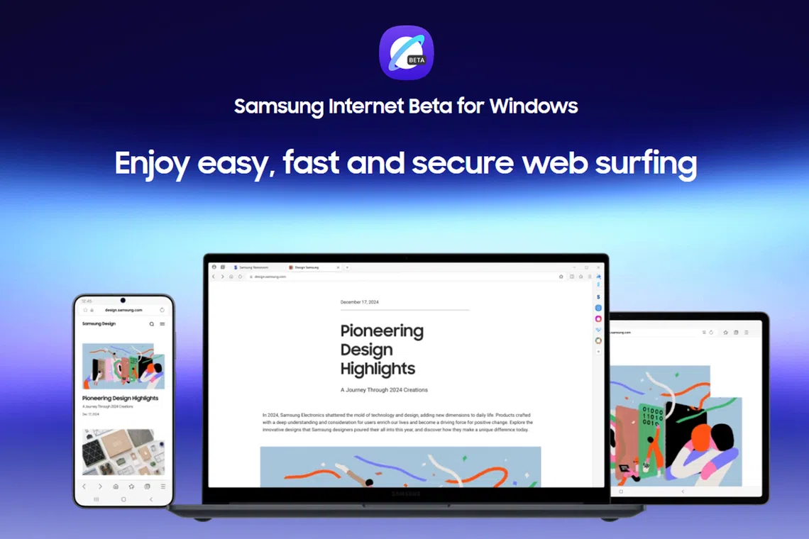 Samsung tries out Windows PC version of its Internet browser phone app ...