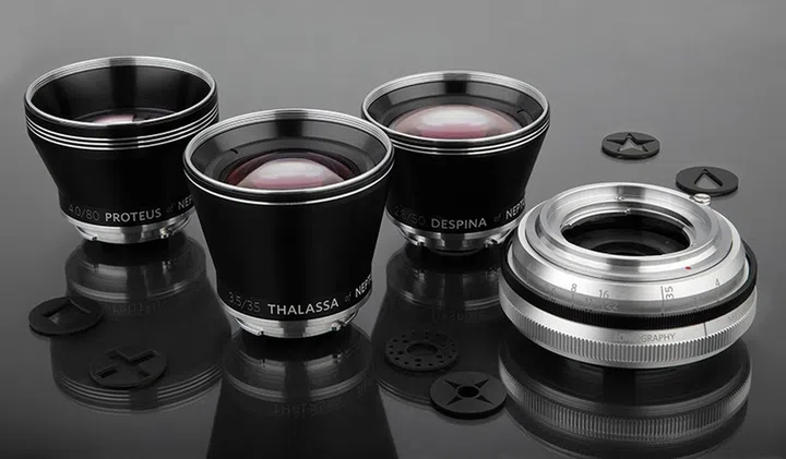 Three prime lenses, two aperture systems – meet the Neptune Convertible ...
