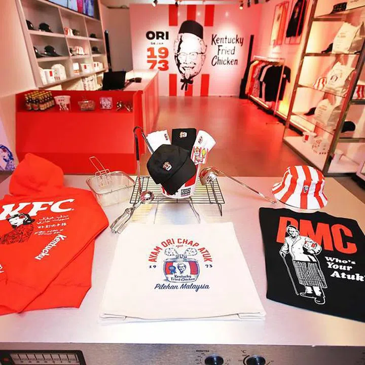 Display your fried chicken love with KFC's new...streetwear line ...