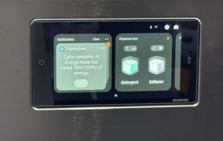 Hands on: Samsung Bespoke AI Laundry Combo washer and dryer - Does AI ...