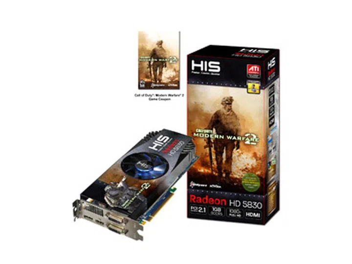 HIS Unveils HIS Radeon HD 5830 V iCooler 1GB GDDR5 | HardwareZone Singapore