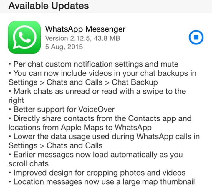 WhatsApp on iOS updated with video backups and low data usage for WhatsApp calls | HardwareZone ...