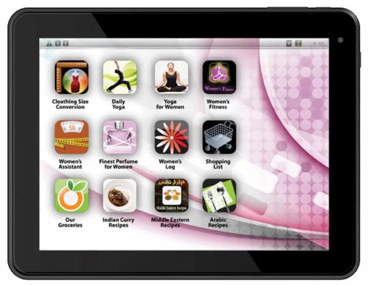 ePad Femme First Tablet Designed Specifically for Women | HardwareZone ...