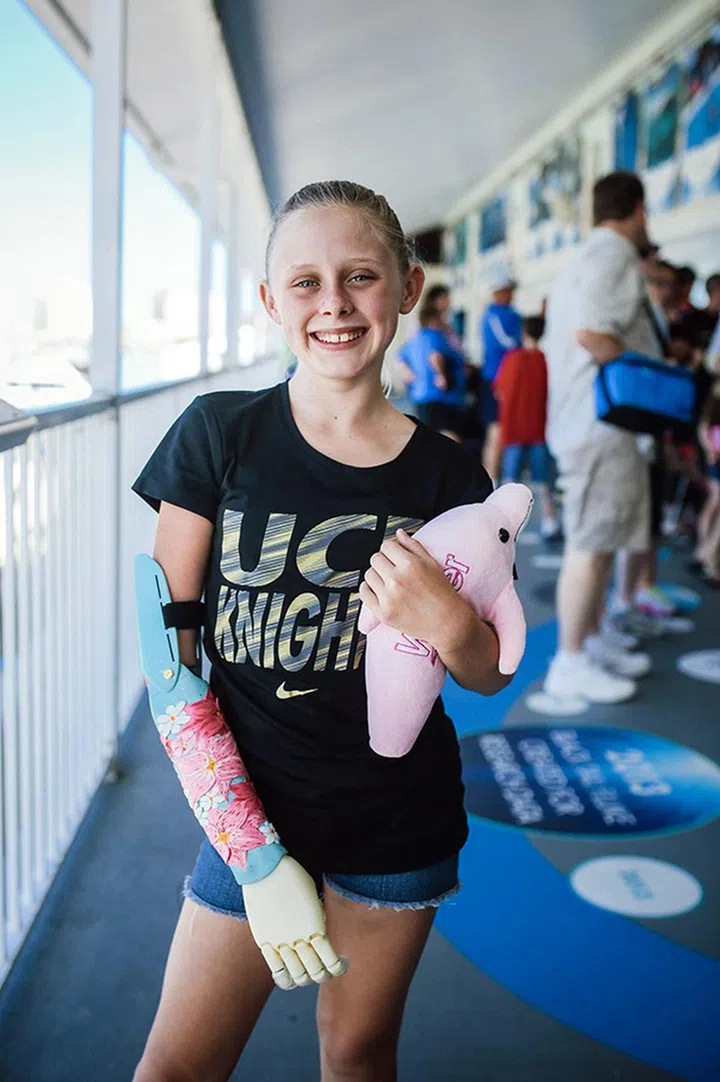 Limbitless is a non-profit that crafts bionic arms for children ...