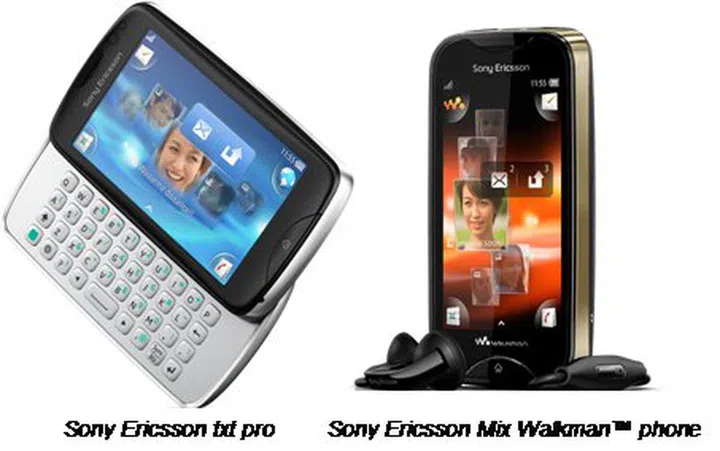 Sony Ericsson Reveals Two New Phones Through Facebook | HardwareZone ...