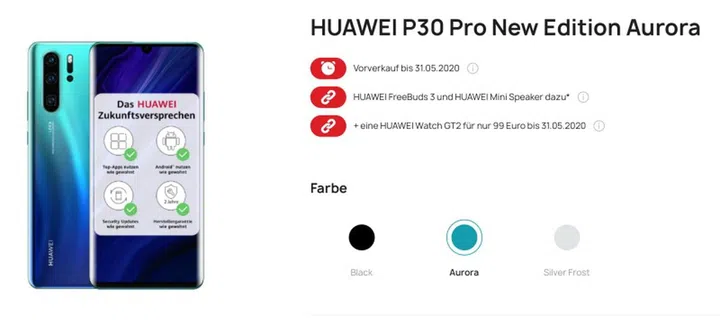 Huawei re-releases the P30 Pro, calls it the New Edition | HardwareZone Singapore