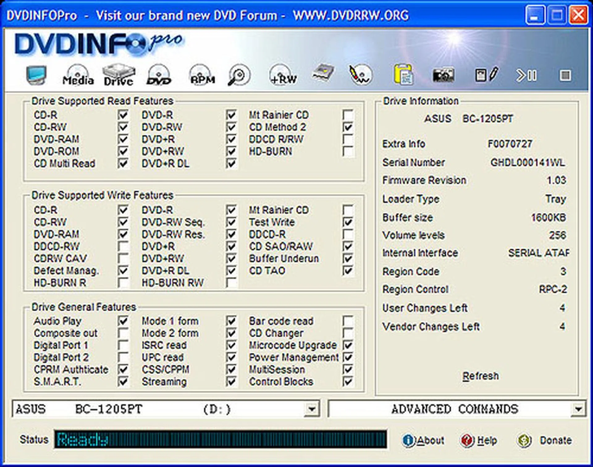ASUS BC-1205PT Blu-ray Combo Drive | HardwareZone Singapore