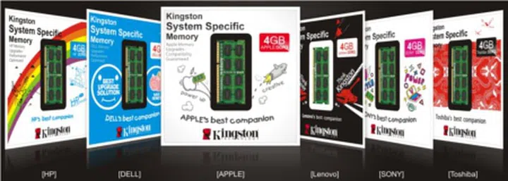 Kingston Unveils New Package Design for System-Specific Memory Modules ...