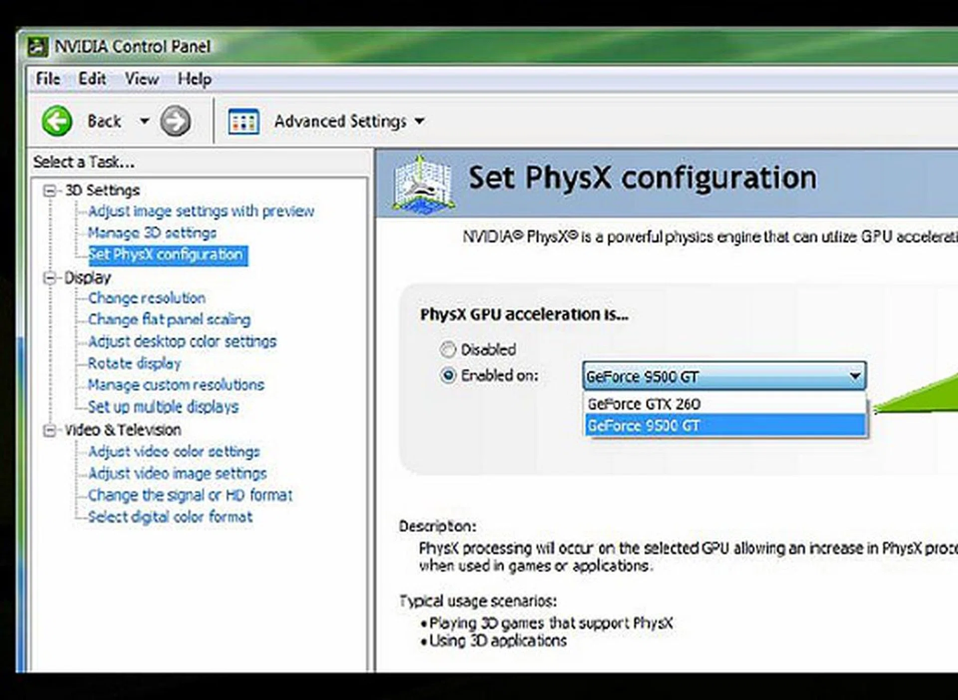 Release 180 Drivers Sneak Peek - SLI Multi-Monitor, Dedicated PhysX ...