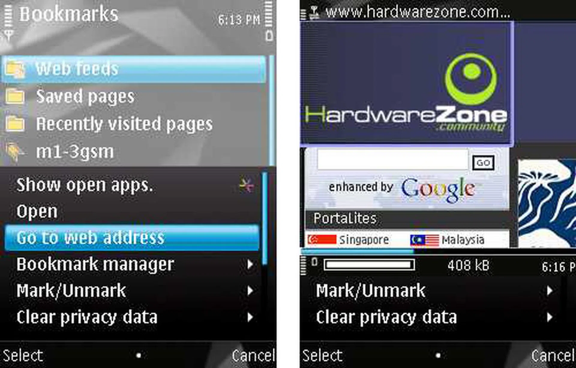 Surf's Up with Mobile Web Browsers | HardwareZone Singapore
