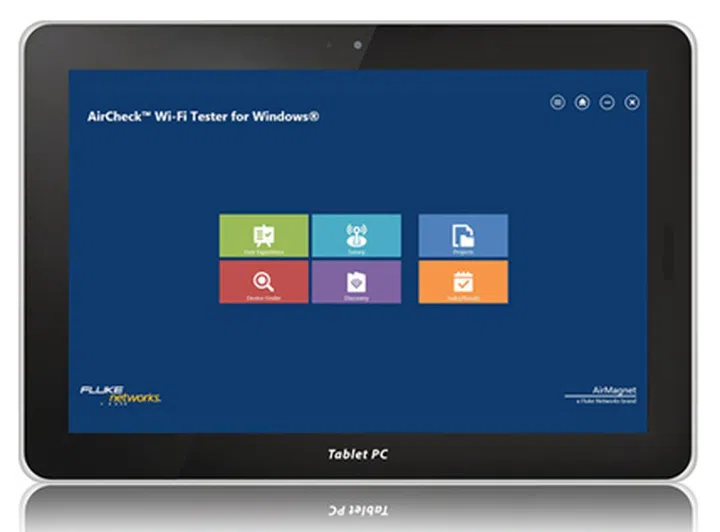 Fluke Networks AirCheck Wi-Fi Tester for Windows/Android Minimizes Wi ...