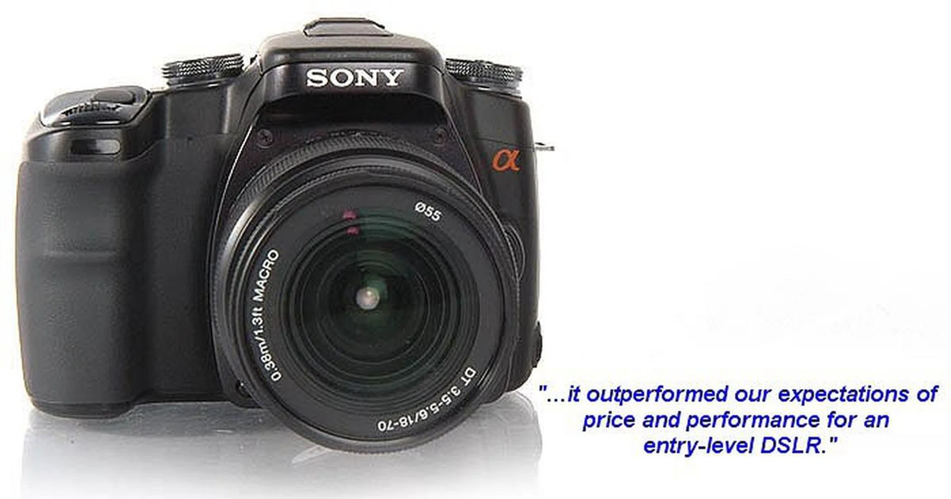 First Looks: Sony DSLR-A100W | HardwareZone Singapore