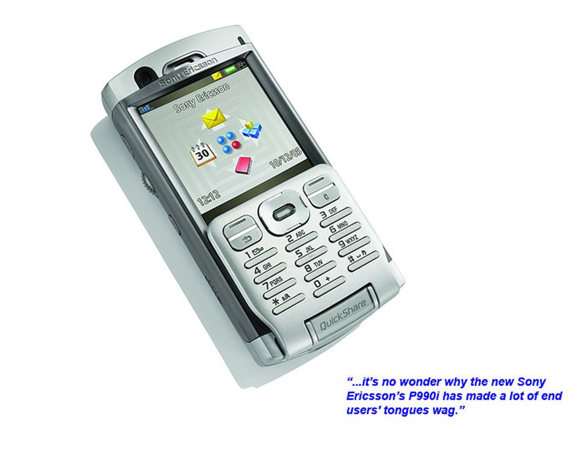 First Looks: Sony Ericsson P990i 3G Smartphone | HardwareZone Singapore