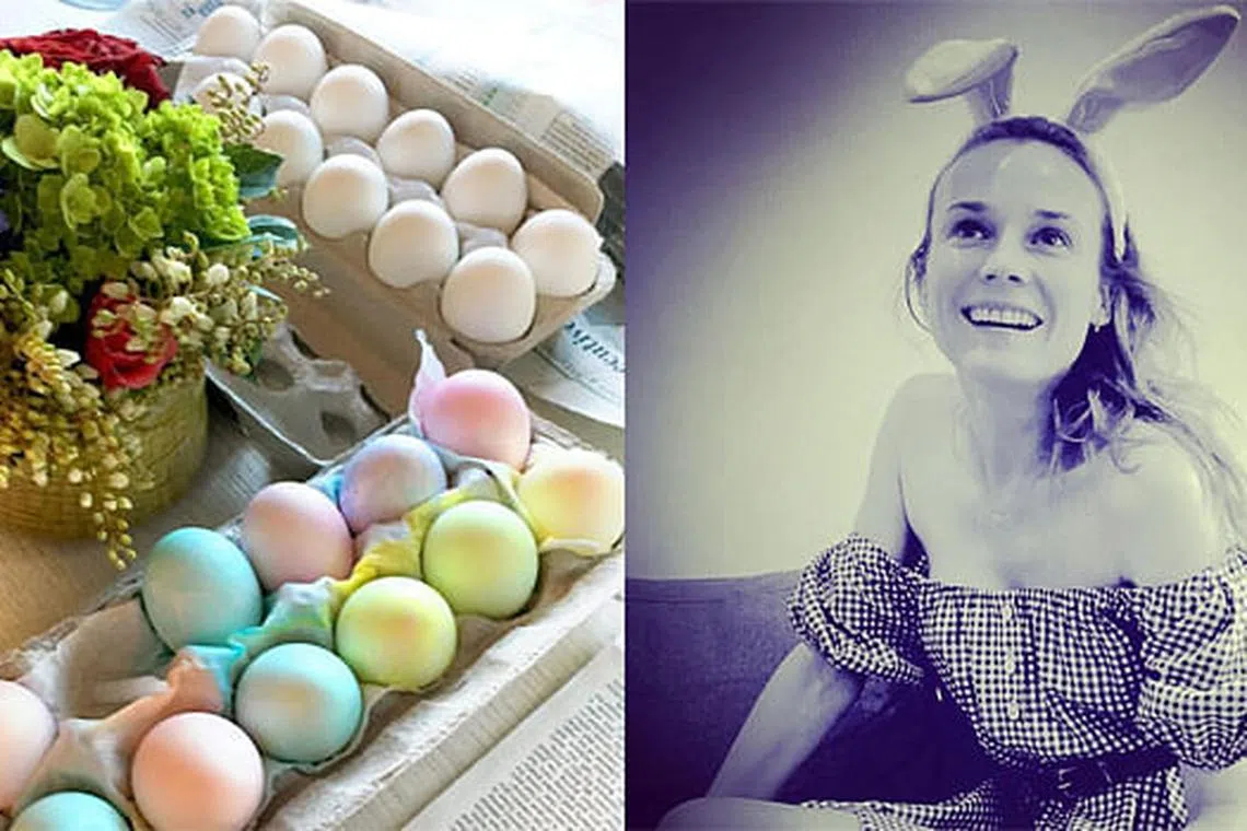 The Best Celebrity Instagrams From Easter Weekend | Harper's Bazaar ...