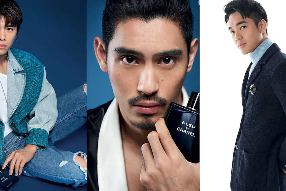 Glenn Yong, Robin Tiang and Gavin Teo Give Their Take On Chanel's Bleu De Chanel Fragrance ...