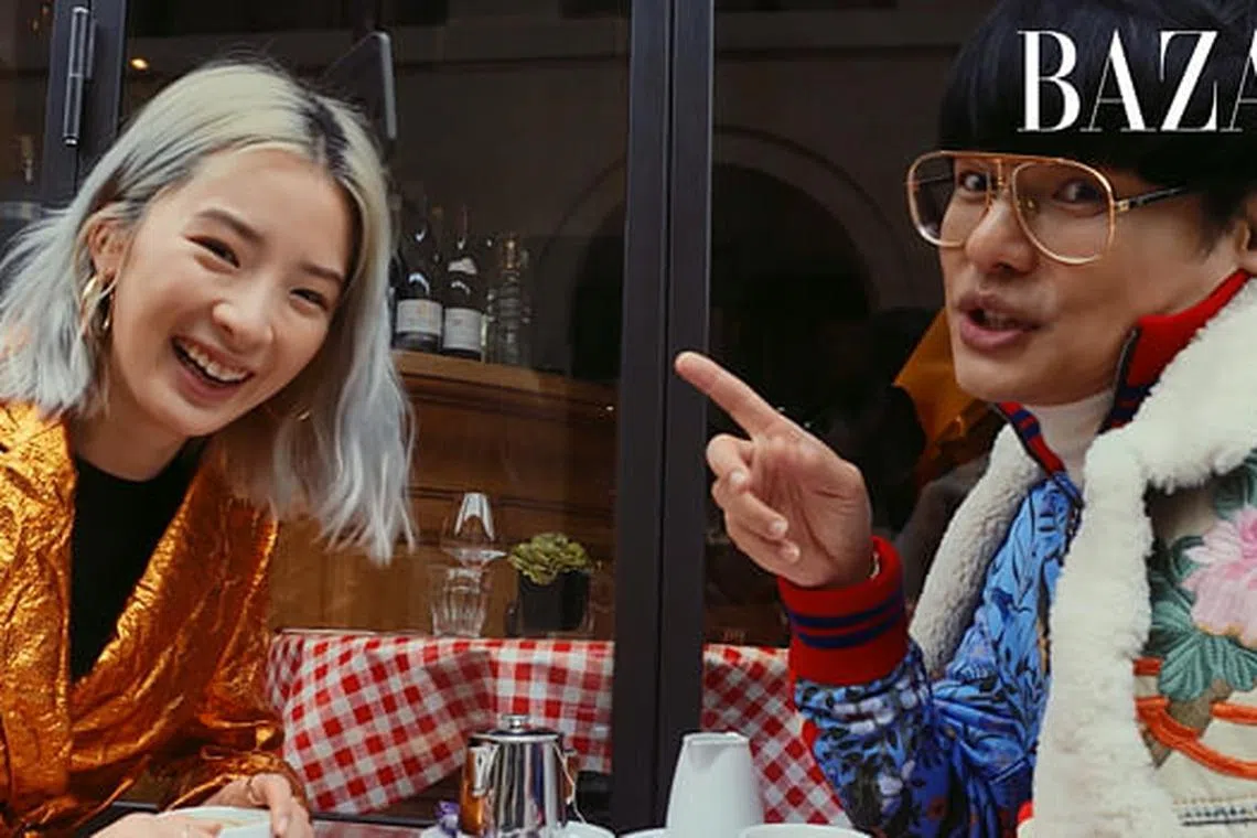 Café à la Mode: EIC Kenneth Goh With Social Media Darling Irene Kim ...