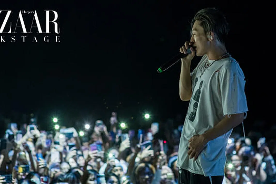 BAZAAR Backstage With Rising Star And Korean Rapper, DPR Live | Harper ...