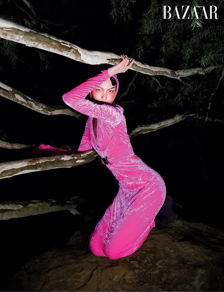 Portrait Of A Lady: Streamlined Silhouettes For The Season | Harper's ...