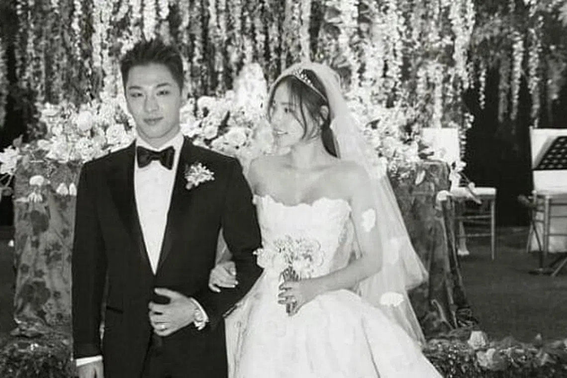 Big Bang's Taeyang And Min Hyo Rin Are Officially Married! | Harper's ...