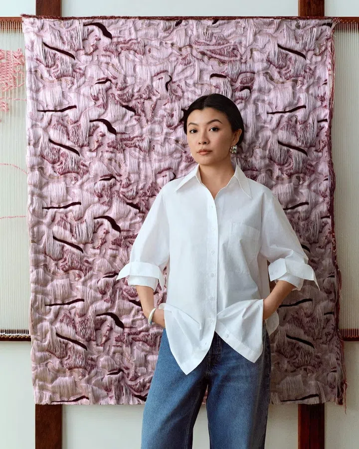 Amber Chen Of Tanchen Studio On Expressing Intimacy Through The Art Of Weaving | Harper's Bazaar ...