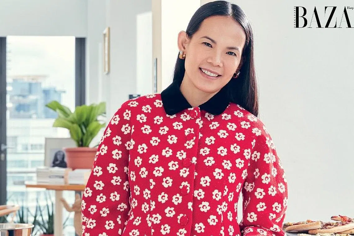 Julia Barba-Baudlot Welcomes Us Into Her Chic And Cosy Duplex | Harper's Bazaar Singapore