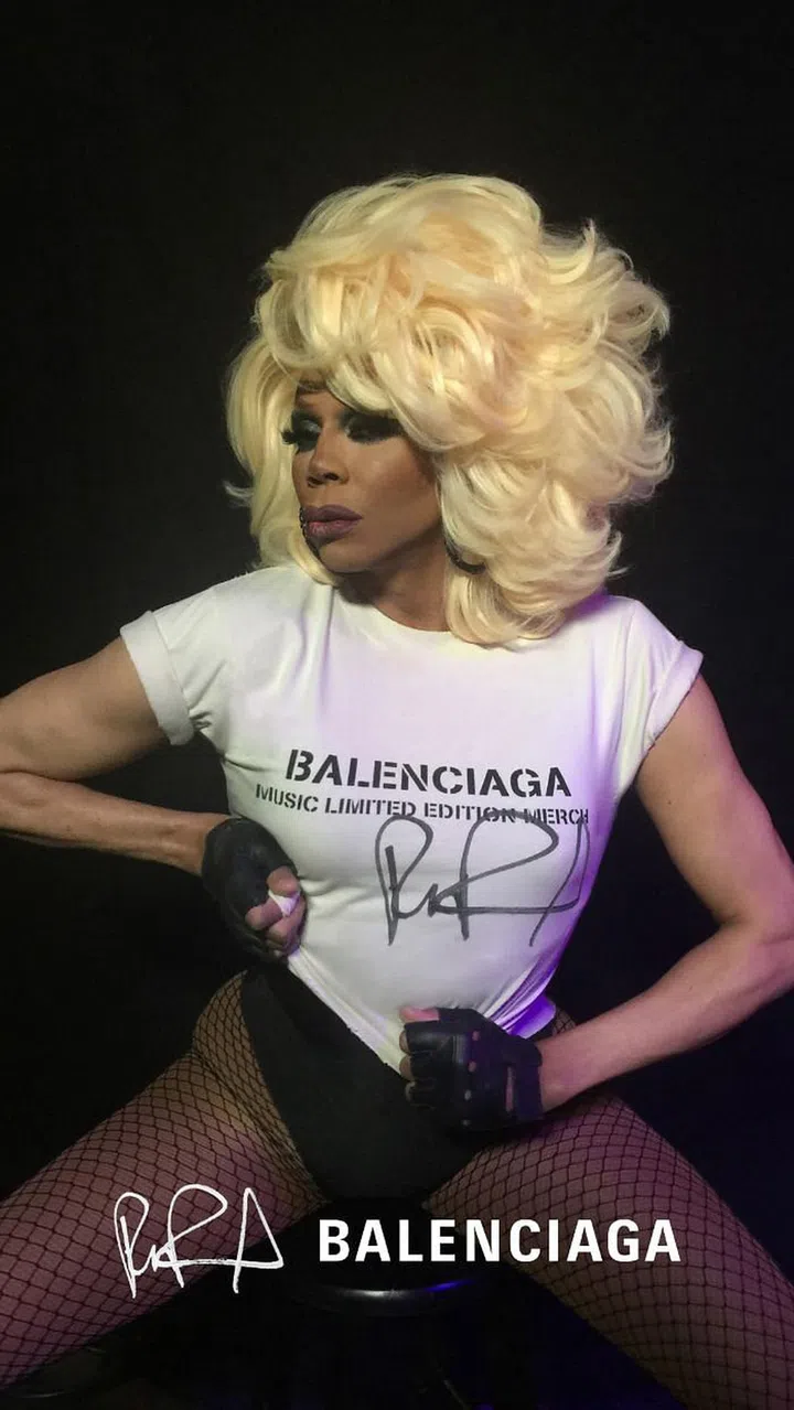 Balenciaga Taps RuPaul Charles For A Pride Collab | Harper's Bazaar ...