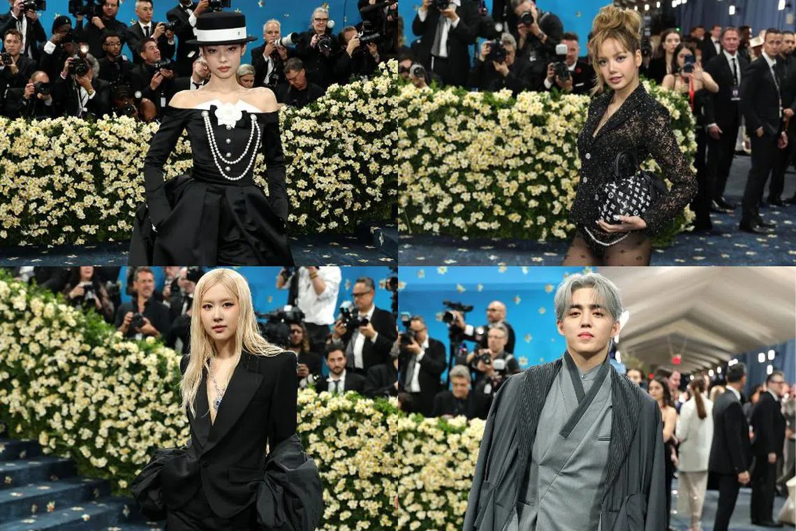 Met Gala 2025: All The K-Pop Stars Spotted On The Blue Carpet | Harper's Bazaar Singapore
