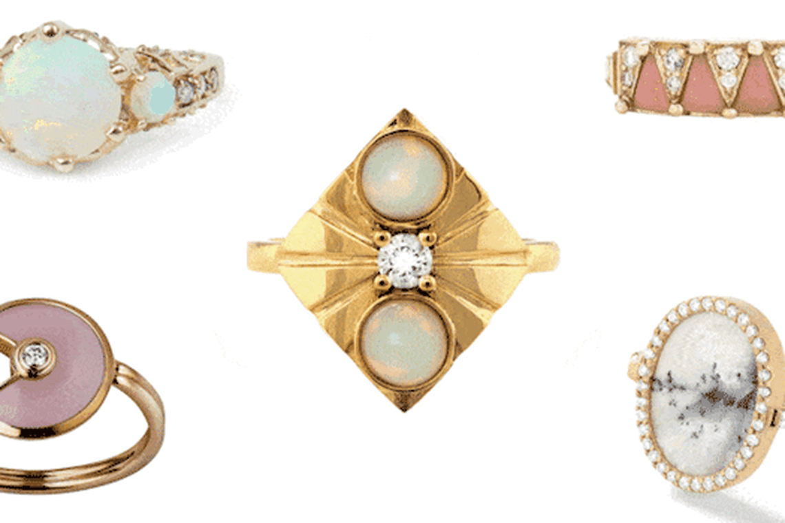 33 Opal Engagement Rings You'll Fall In Love With | Harper's Bazaar Singapore