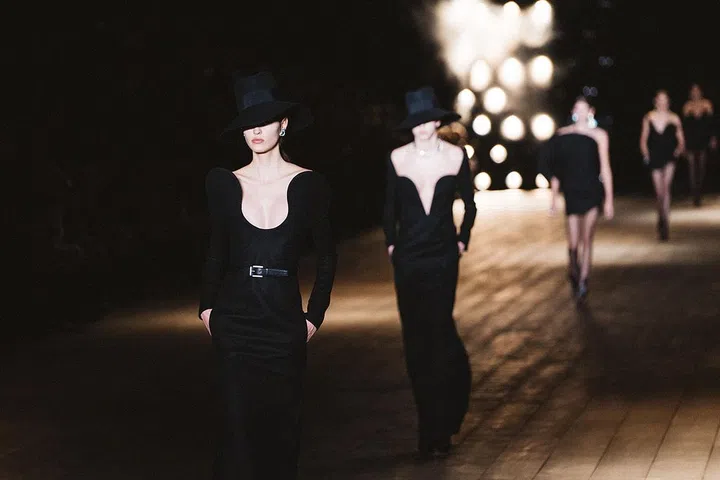 Inside The Saint Laurent Fall/Winter 2018 Show | Harper's Bazaar Singapore