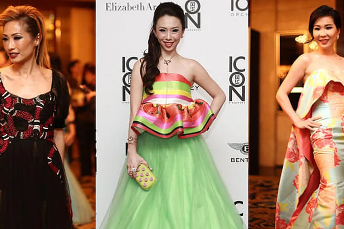 The Best Dressed Belles At The ICON Ball 2017 | Harper's Bazaar Singapore