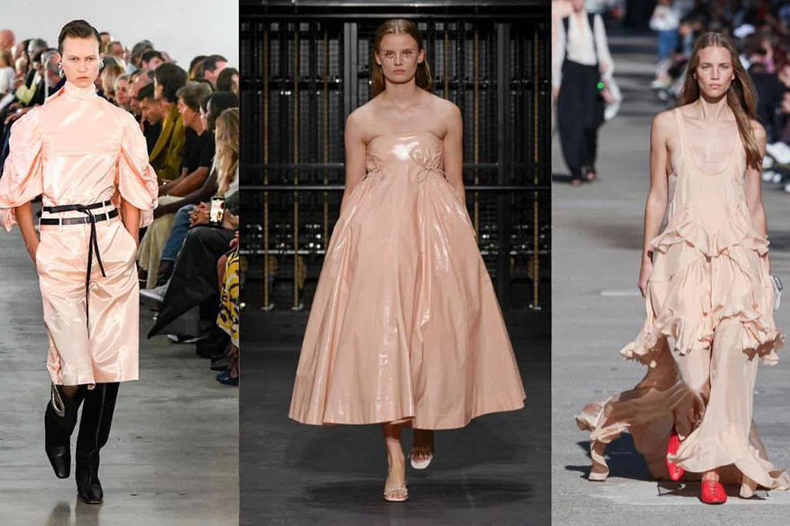 How To Wear Peach Fuzz, Pantone's 2024 Colour Of The Year | Harper's ...