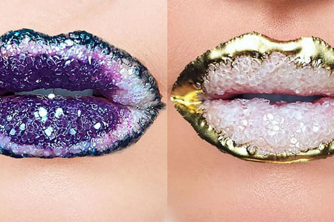 The Crystal Lips Trend Is About to Blow Your Mind | Harper's Bazaar ...