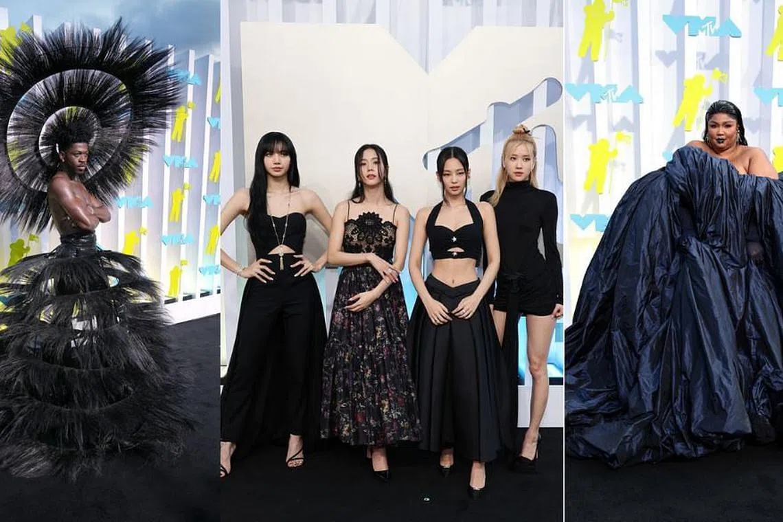 All The Looks On The 2022 MTV VMAs Red Carpet | Harper's Bazaar Singapore