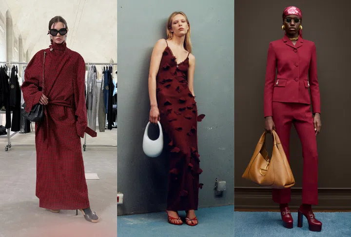 Your Guide To Wearing Cherry Red, 2025’s Hottest Colour Trend | Harper ...