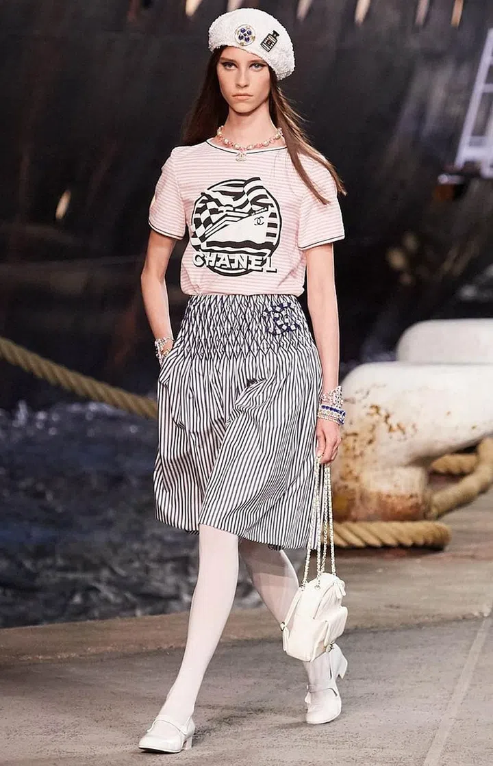 Here's How To Do The Nautical Trend, The Chanel Way | Harper's Bazaar ...