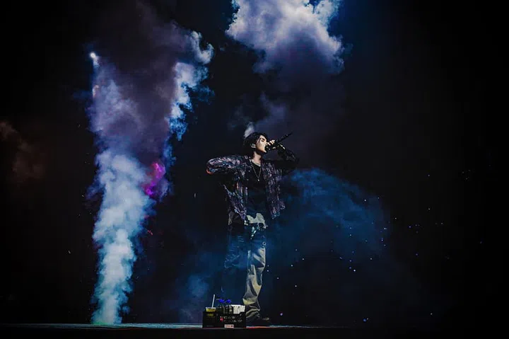 BTS' Suga Wraps Up Sold-Out Concert Run In Singapore | Harper's Bazaar ...